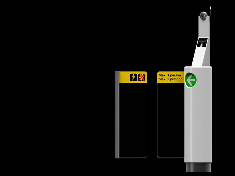 Schiphol automated border control gates | Fabrique